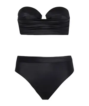 Balmain Two-piece Swimsuit - Black