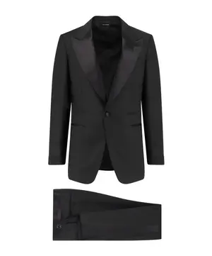 TOM FORD Single-breasted Satin Suit
