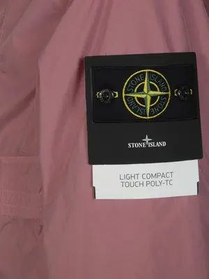 Stone Island Zip-up Hooded Jacket With Flap Pockets