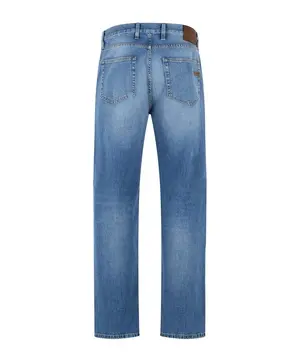 Zegna Classic Fit Jeans - Light Blue