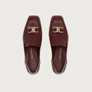 FERRAGAMO Logo Loafers