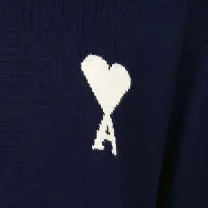 AMI Paris De Coeur Crewneck Jumper