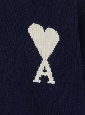 AMI Paris De Coeur Crewneck Jumper