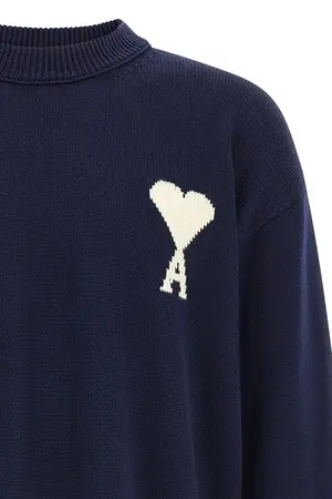 AMI Paris De Coeur Crewneck Jumper