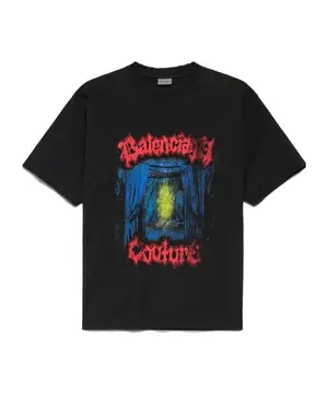 Balenciaga Salon De Couture T-shirt - Black