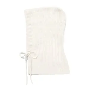 Arch4 Klosters Ribbed Cashmere Balaclava - Ivory
