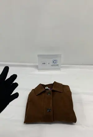 Max Mara Suede Button-up Jacket - Chocolate-colored