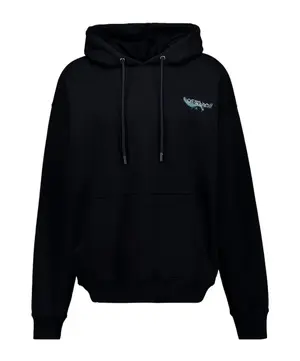 Off-White Moon Skate" Drawstring Hoodie