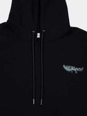 Off-White Moon Skate" Drawstring Hoodie