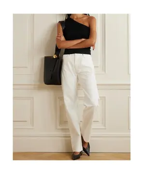 NILI LOTAN One-shoulder Knitted Vest