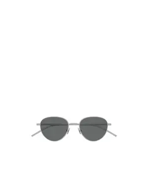 Bottega Veneta Intrecciato Panthos Sunglasses - Gray