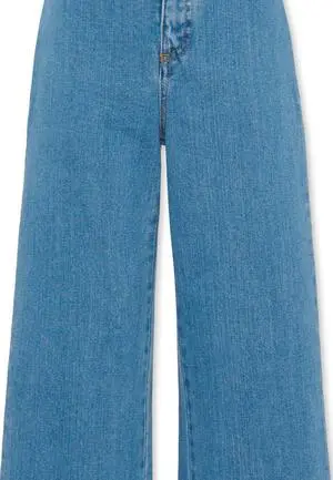 Fendi Logo Cuff Jeans