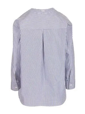 Max Mara Chicca Poplin Shirt - Blue