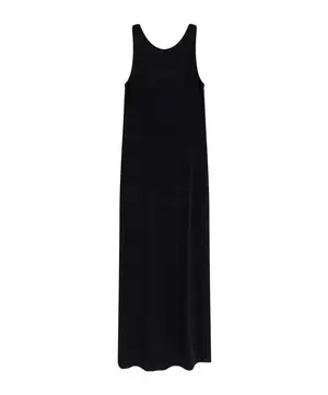 Max Mara Sleeveless Maxi Dress With Flared Skirt