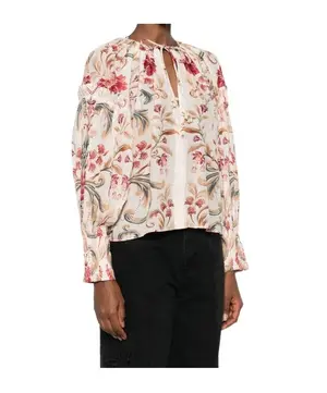 Farm Rio Royal Garden Printed Blouse