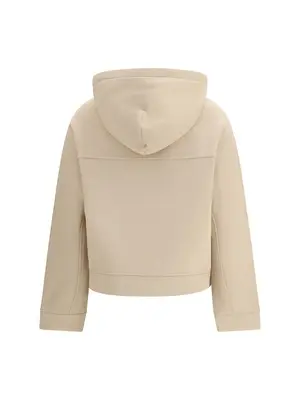 Max Mara Zip-up Cotton Hoodie