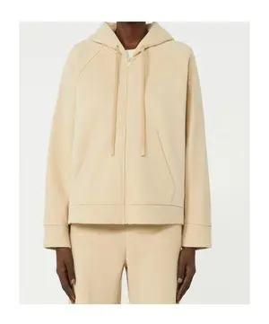 Max Mara Zip-up Cotton Hoodie