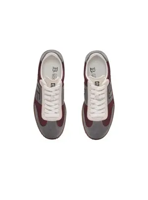 Balmain Swan Trainers - Red