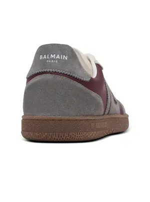 Balmain Swan Trainers - Red