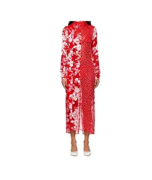 Marine Serre Floral Dresses