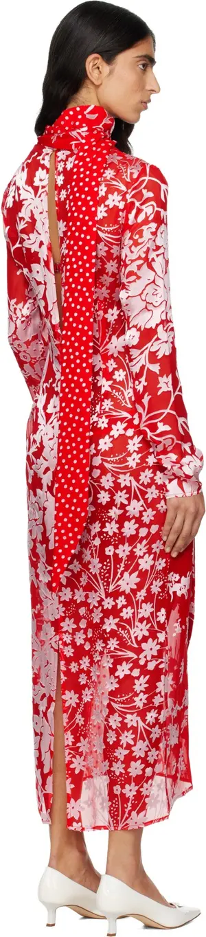 MARINE SERRE Maxi Dress