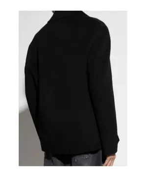 Moschino Long-sleeved Double-breasted Coat