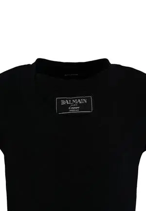 Balmain Logo Print T-shirt