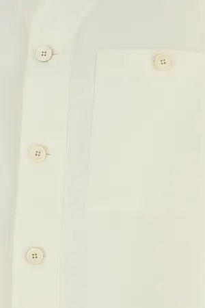 JIL SANDER V-neck Buttoned Shirt