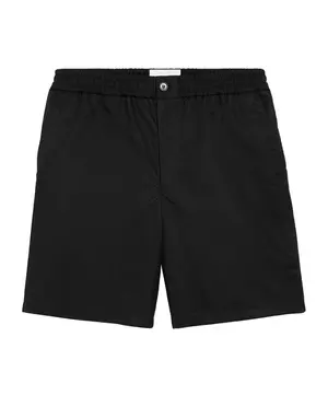 AMI Paris Elastic Waist Nylon Shorts - No