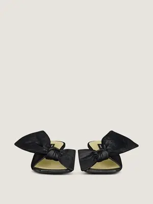 Givenchy Boudoir Bow Heeled Mules