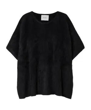 LISA YANG Brushed Cashmere Sweater - Black