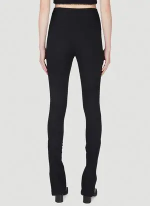 Jacquemus Obiou Slit Detailed Pants