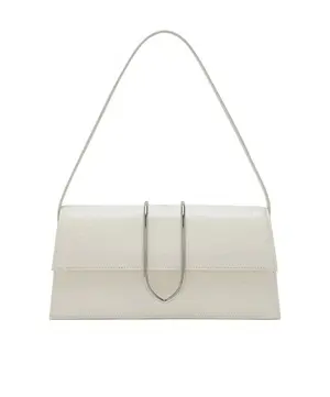 Jacquemus Le Bambino Long Calfskin Tote Bag - Ivory