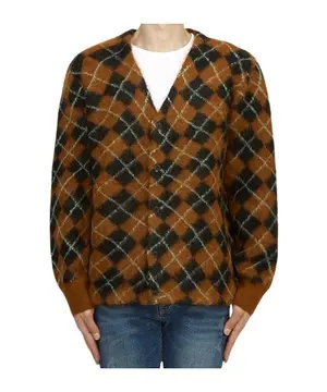 ALLSAINTS Long Sleeve V-neck Cardigan