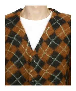 ALLSAINTS Long Sleeve V-neck Cardigan