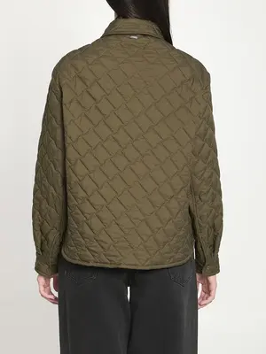 Herno Quilted Button-up Jacket - Brown