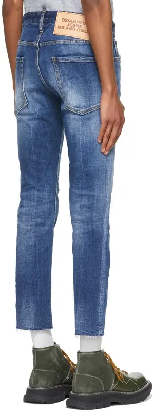 Dsquared2 Mid-rise Skinny Jeans - Blue
