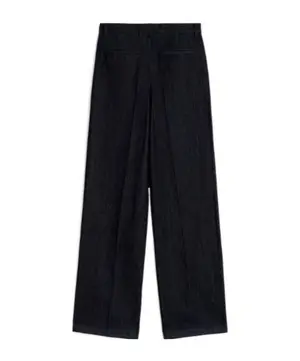 JIL SANDER Tailored Straight Leg Denim Trousers - Black