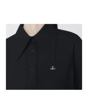 VIVIENNE WESTWOOD Embroidered Orb Button-up Shirt