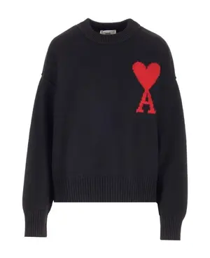 Men's Ami Black Sweaters