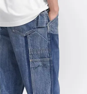 Dior Panelled Straight-leg Jeans