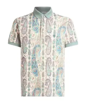 Etro Logo Polos For Men