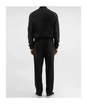 Dolce & Gabbana Logo Patch Bomber Jacket