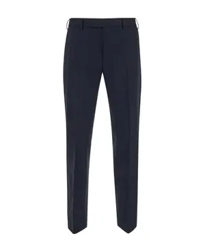 PT TORINO Torino Wool Trousers - Black