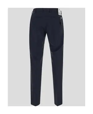 PT TORINO Torino Wool Trousers - Black