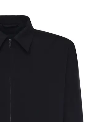 Herno Zip-up Long-sleeved Shirt Jacket