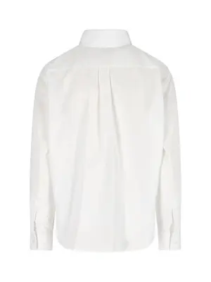 Celine Relaxed Shirt In Cotton Poplin