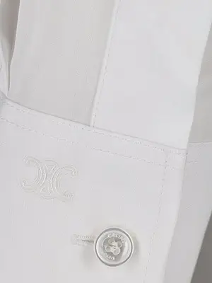 Celine Relaxed Shirt In Cotton Poplin