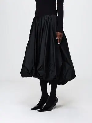 Balenciaga Draped Maxi Skirt