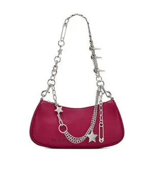 Marc Jacobs The Star Charm Shoulder Bag - Fuchsia